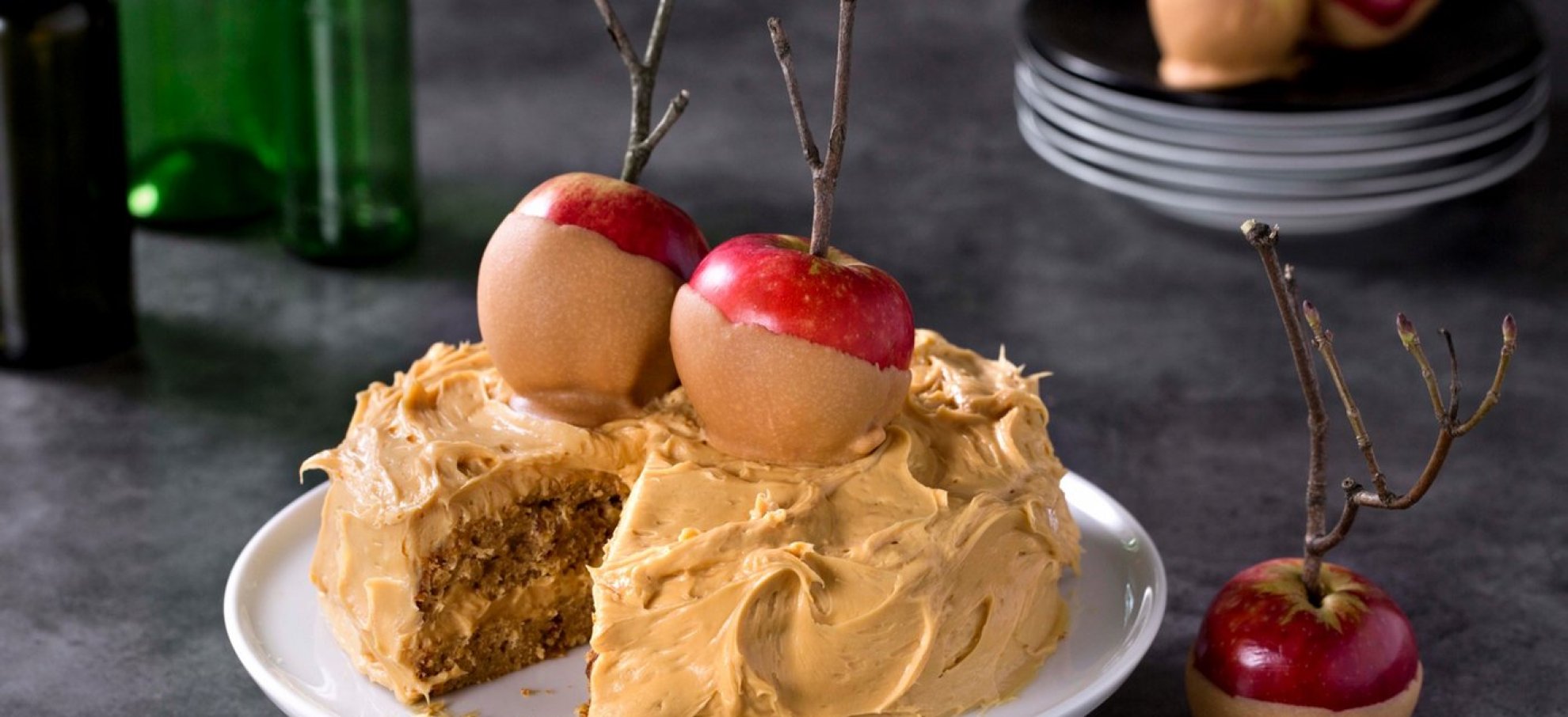TINE® Brunost™ Apple Cake - Tineasia